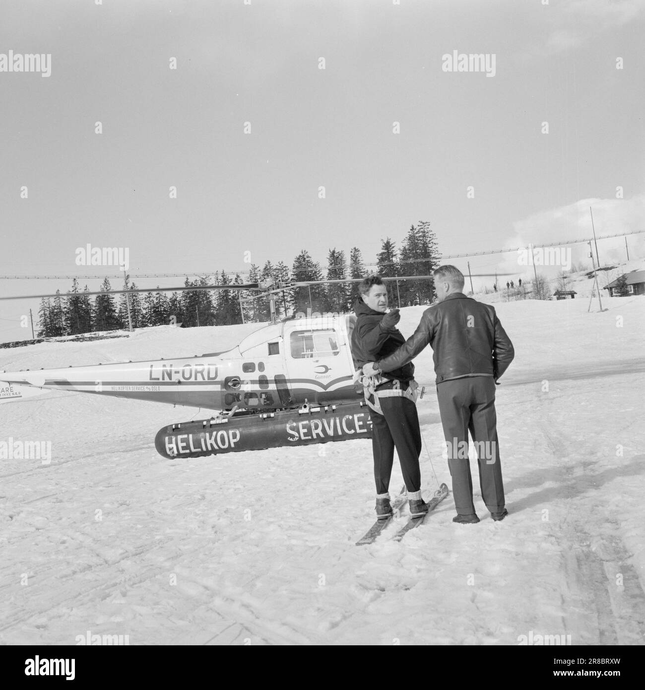 Aktuell 18-4-1960: Rekordsprung von 219,5 Metern das Unglaubliche ist ...