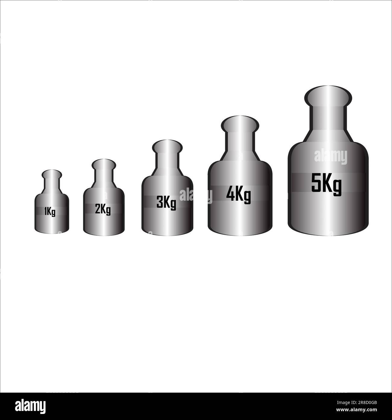 Kg symbol gewichtssymbol Stock-Vektorgrafiken kaufen - Alamy