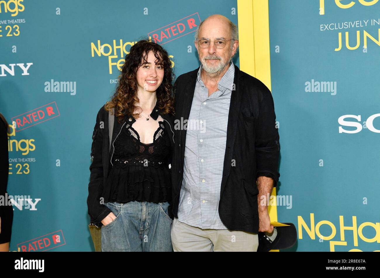 Richard Schiff, right, and daughter Ruby Schiff attend the premiere for ...