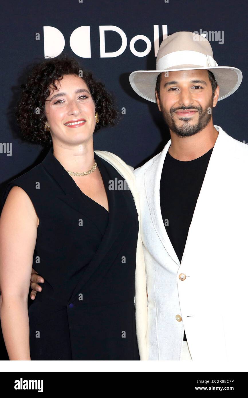 LOS ANGELES - 14. JUNI: Elena Borgogni, aala Safi im Indiana Jones und ...