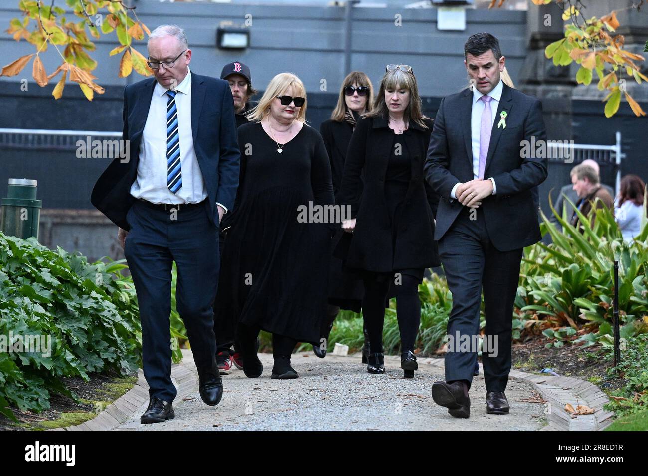 Melbourne, Australien. 21. Juni 2023. (L-R) David Limbrick ...