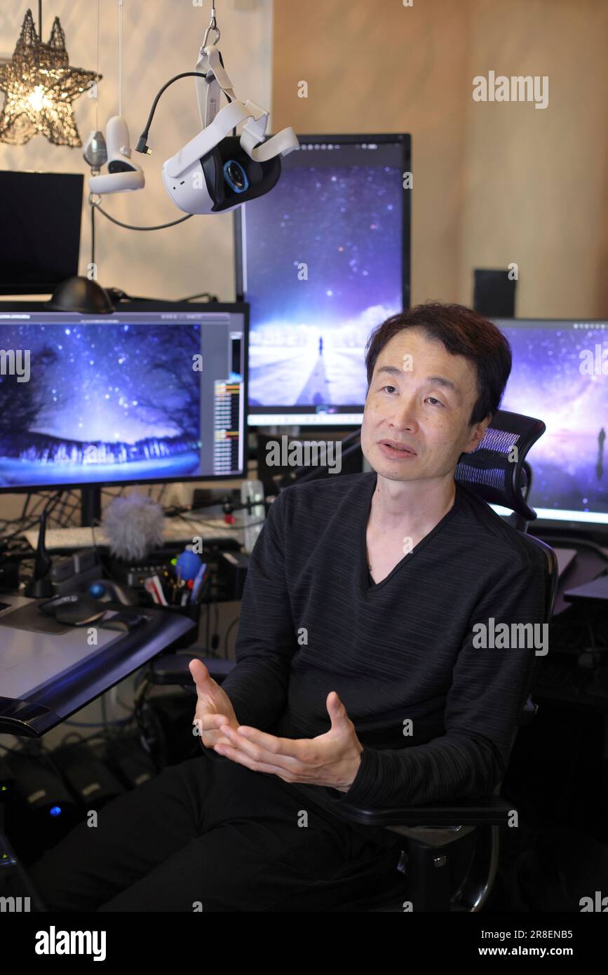 Japanese planetarium image creator, photographer and CG artist Kagaya ...