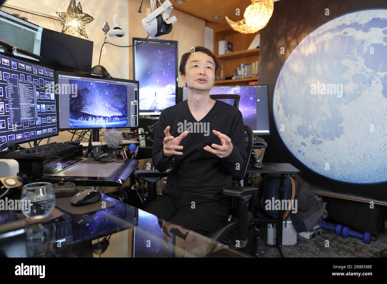 Japanese planetarium image creator, photographer and CG artist Kagaya ...