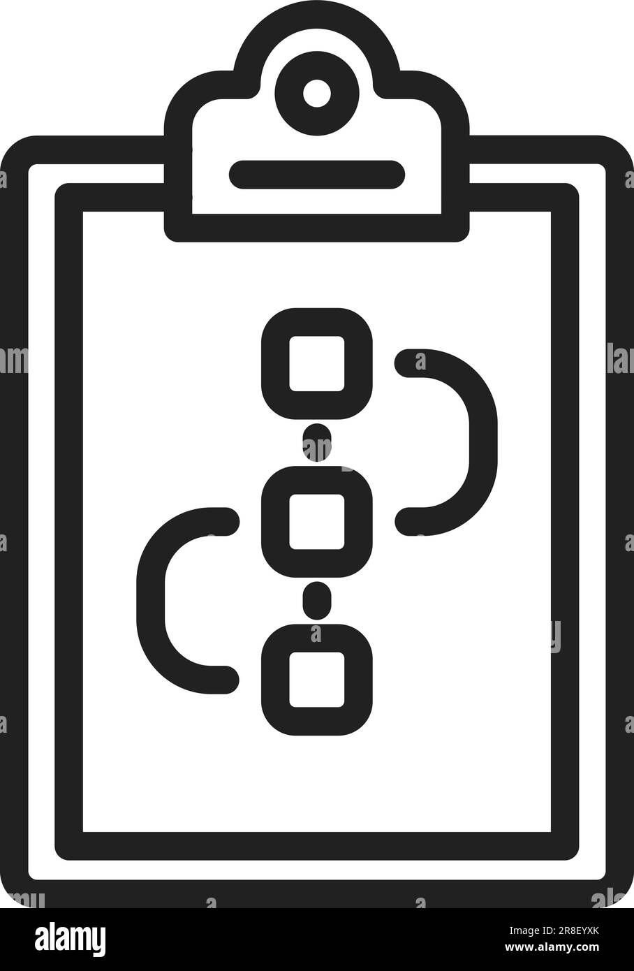 Workflow diagram Schwarzweiß-Stockfotos und -bilder - Alamy
