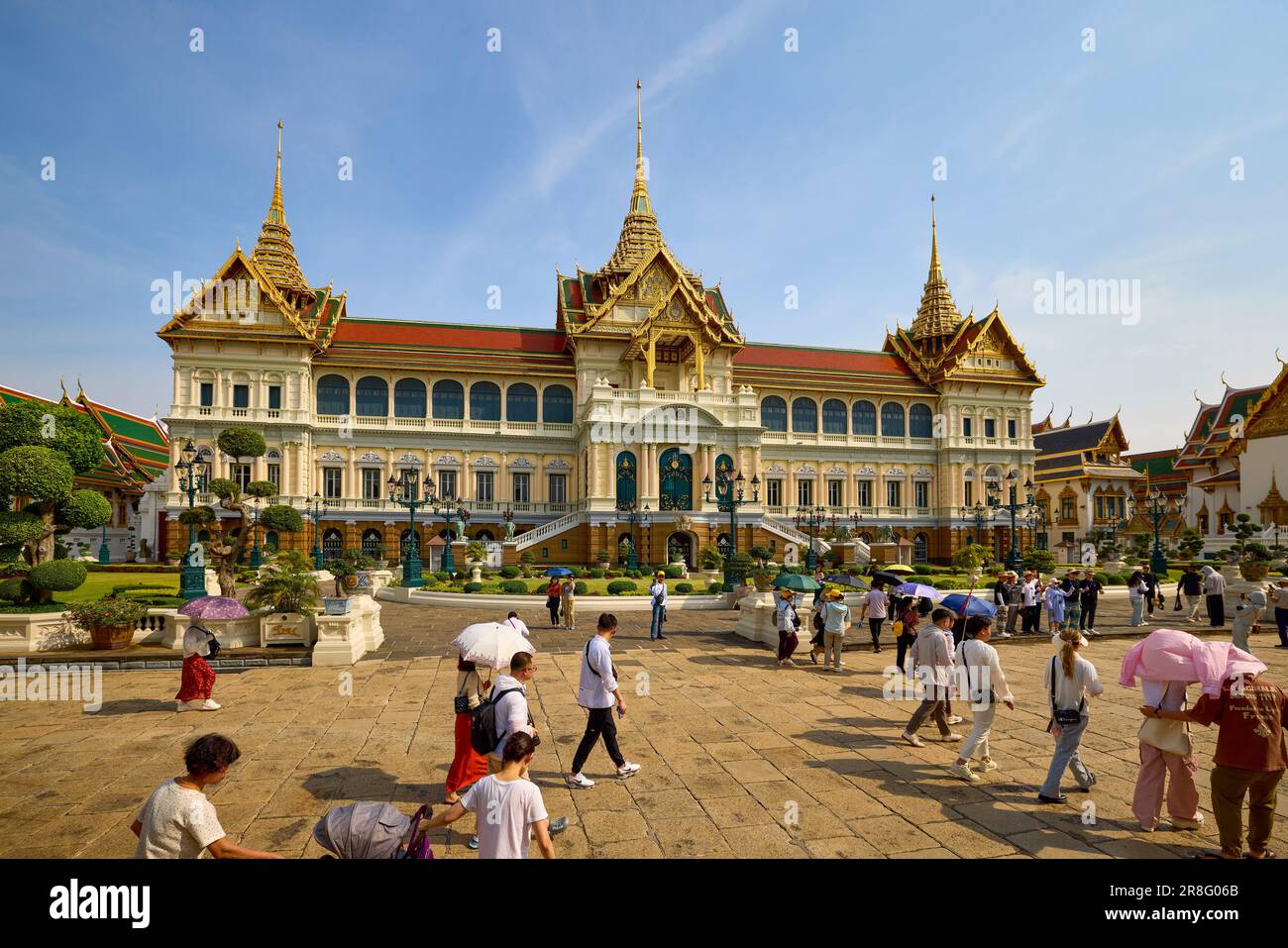Bangkok, Thailand 23. Mai 2023. Der große Palast ist ein Gebäudekomplex ...