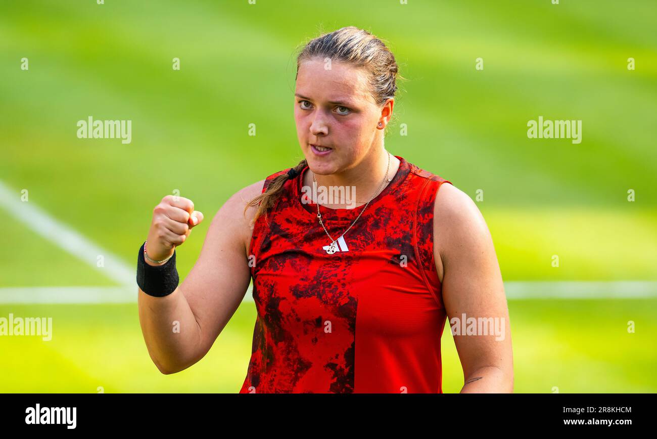 Jule Niemeier von Deutschland in Aktion während der ersten Runde des ...