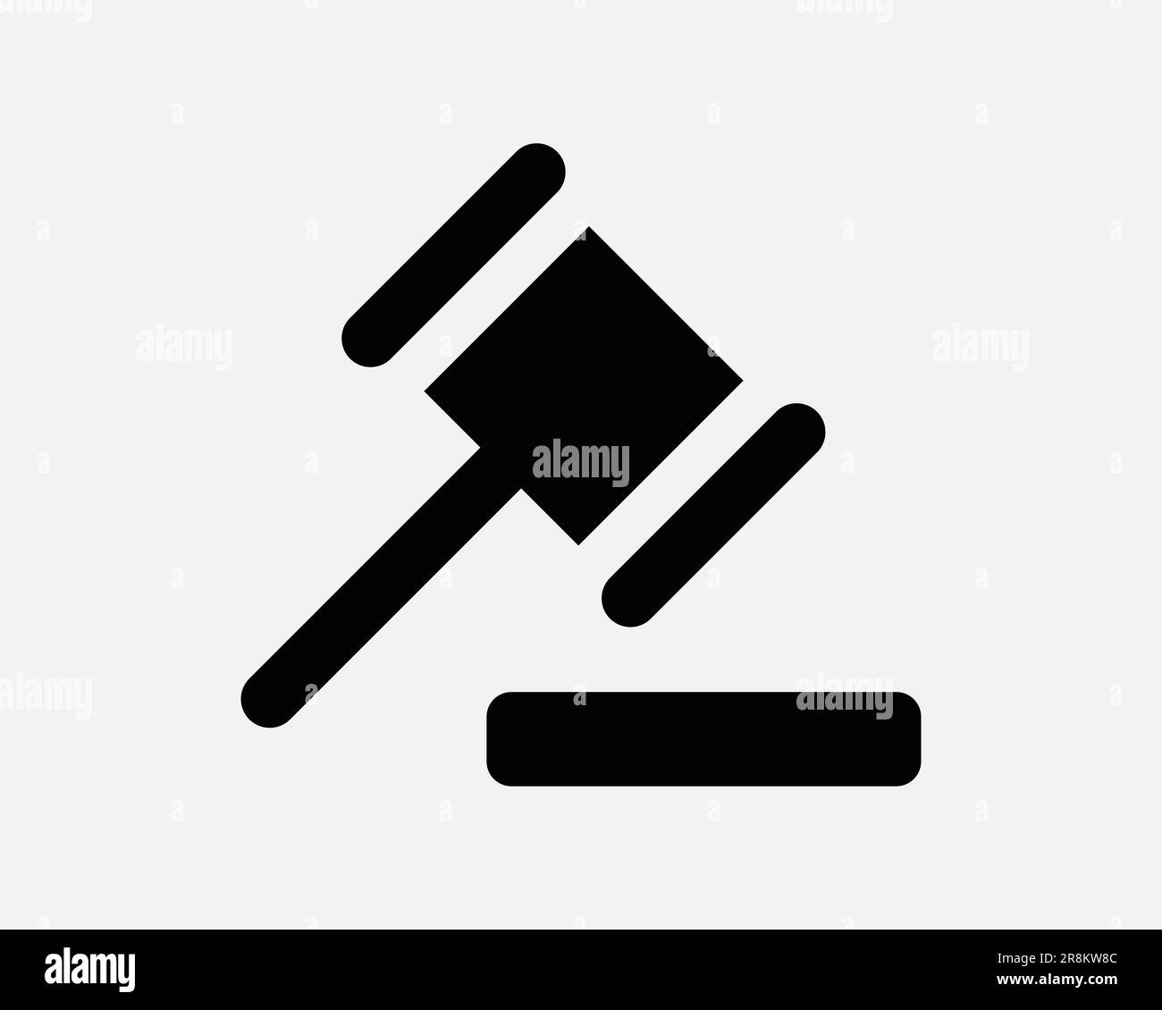 Gerechtigkeit Hammer Symbol Richter Richter Richter Richter Richter ...