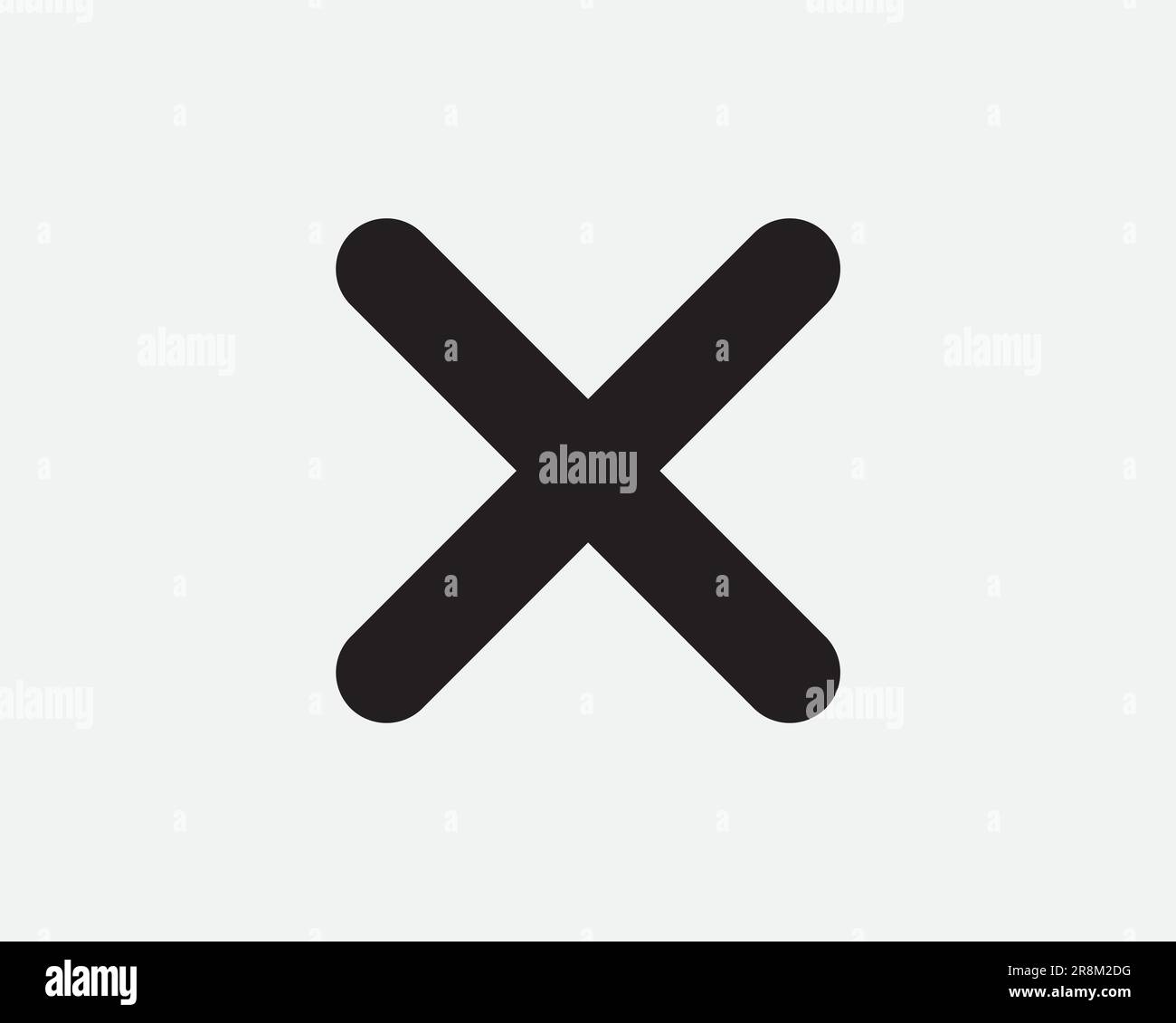 Kreuzmarkierungssymbol. X Löschen Abbrechen Schließen abgelehnt ...