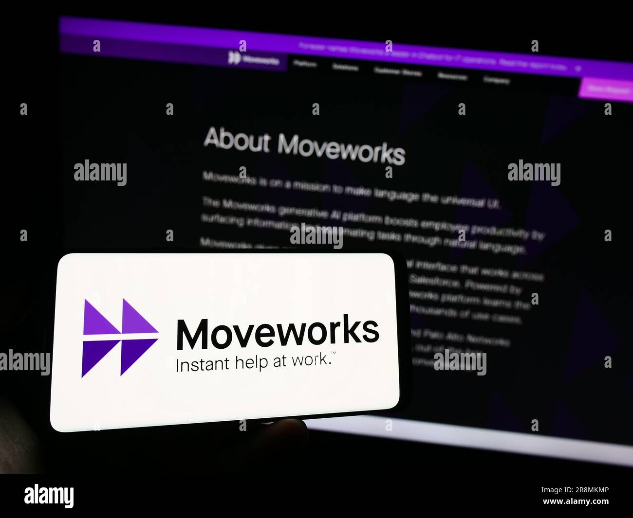 Moveworks logo -Fotos und -Bildmaterial in hoher Auflösung – Alamy