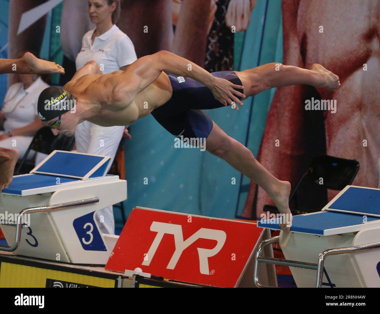 Maxime Grousset, Herren Heat 100m Freestyle während der French Elite ...