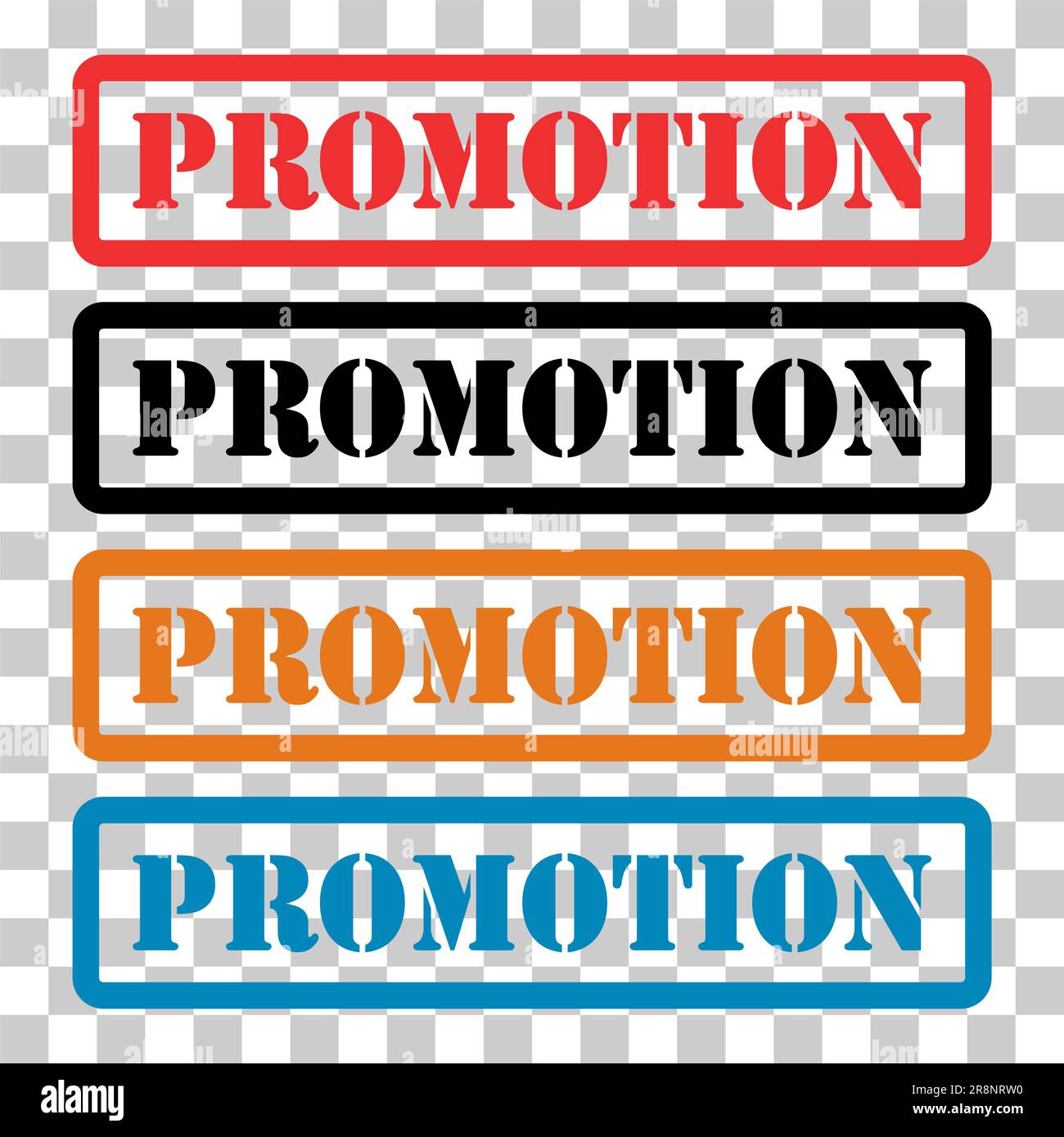 Satz von Promotion-Stempel-Symbol, Label-Aufkleber Zeichen-Taste, Text ...