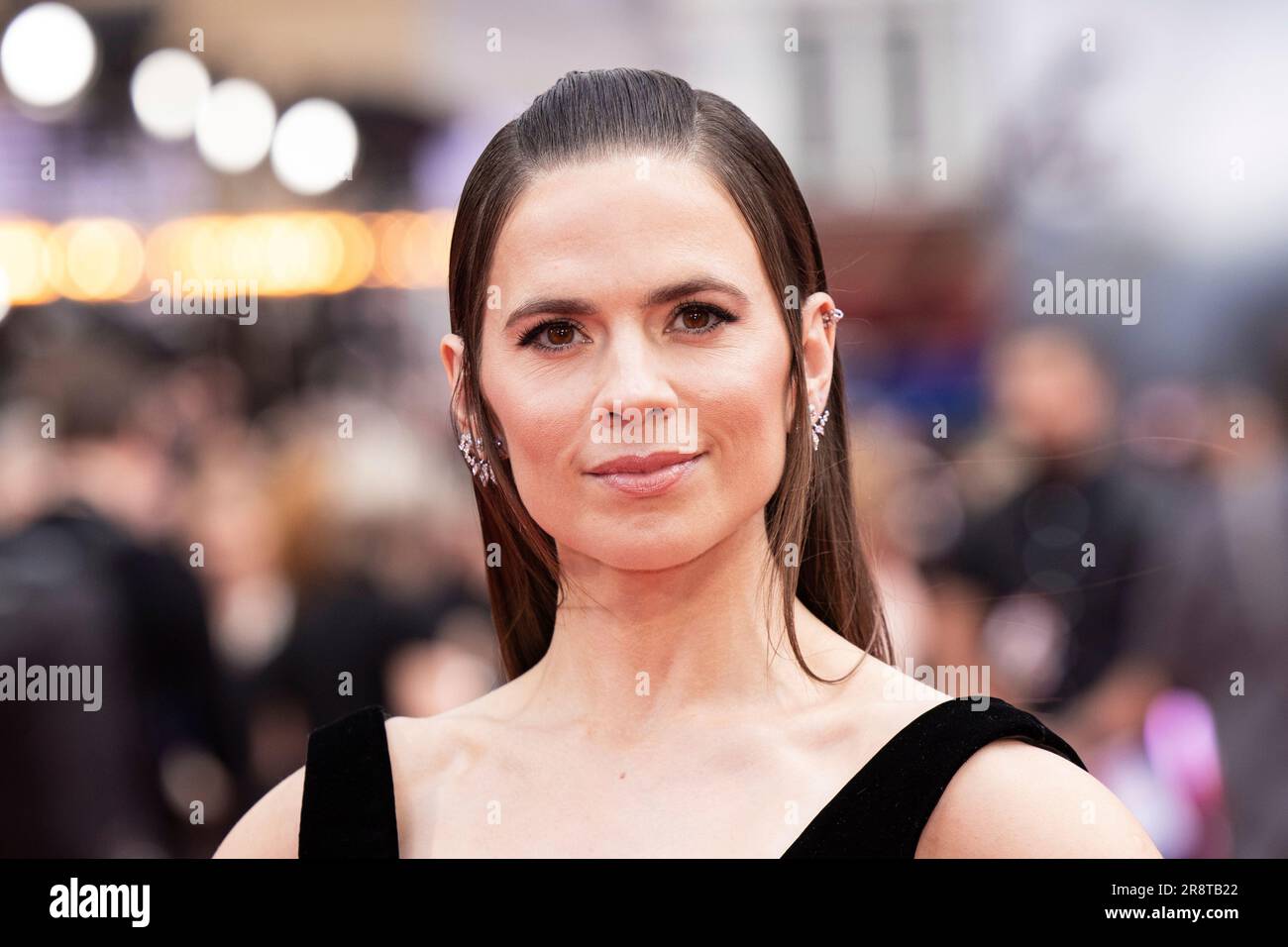 Hayley Atwell poses for photographers upon arrival at the premiere of ...