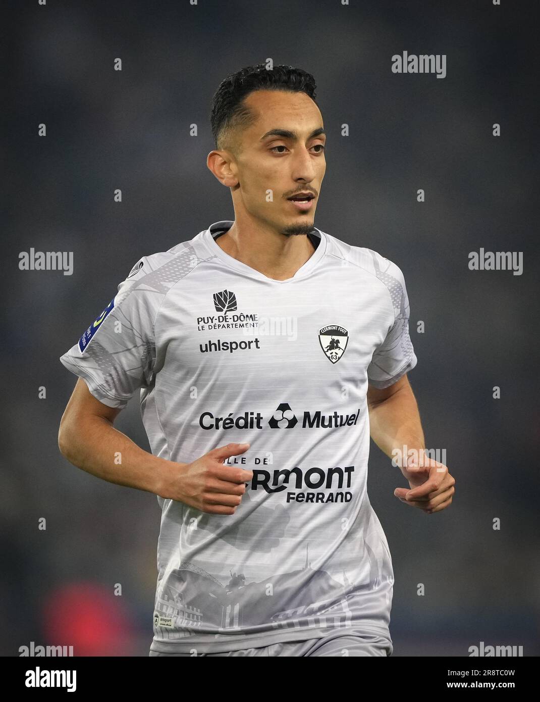 Saif Khaoui von Clermont während des Spiels Ligue 1 zwischen Paris ...