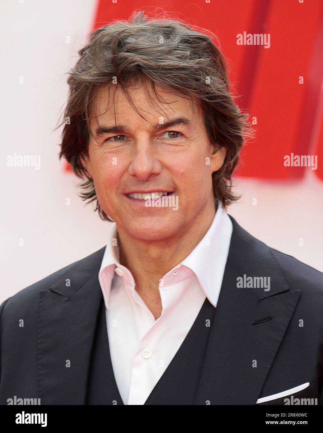 Juni 2023 - London, England, Großbritannien - Tom Cruise Visding ...