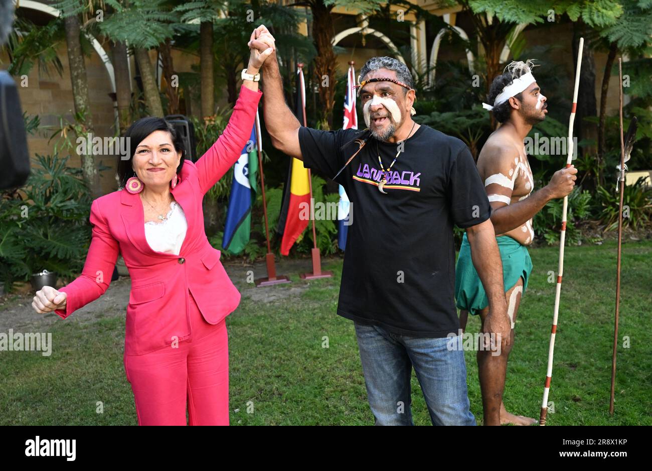 Brisbane, Australien. 23. Juni 2023. Queensland Minister für Verträge ...