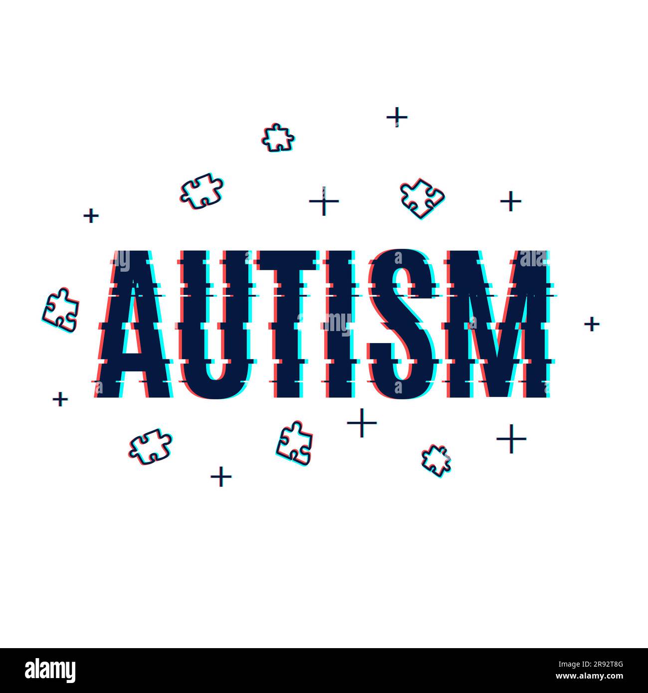 Autismus symbol -Fotos und -Bildmaterial in hoher Auflösung – Alamy