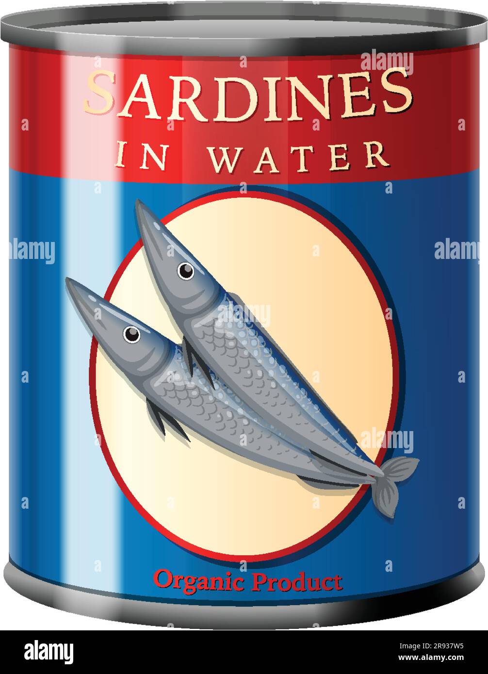 Dosen sardinen zeichnung Stock-Vektorgrafiken kaufen - Alamy