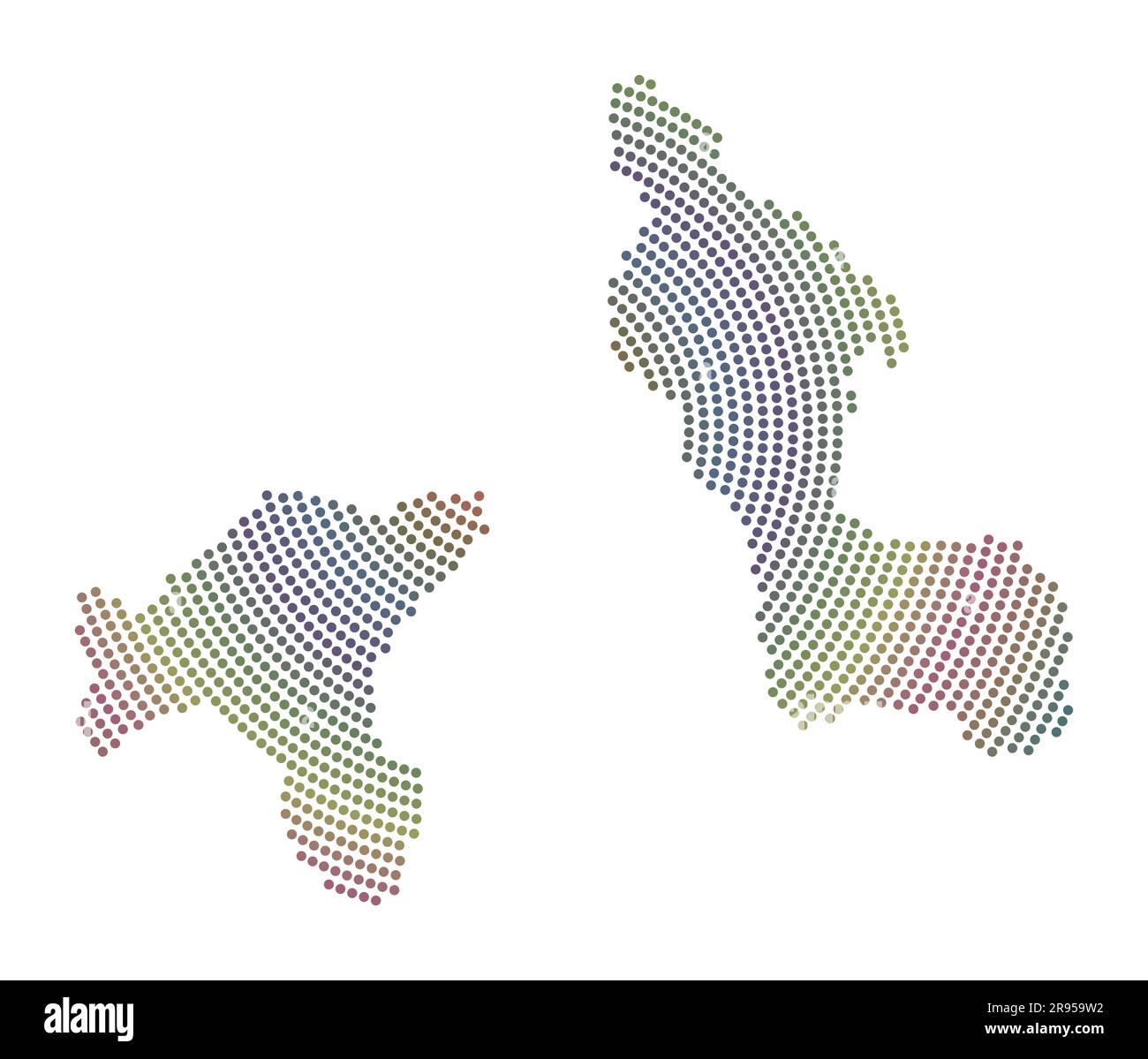 Mappa dell'isola di cooper -Fotos und -Bildmaterial in hoher Auflösung ...