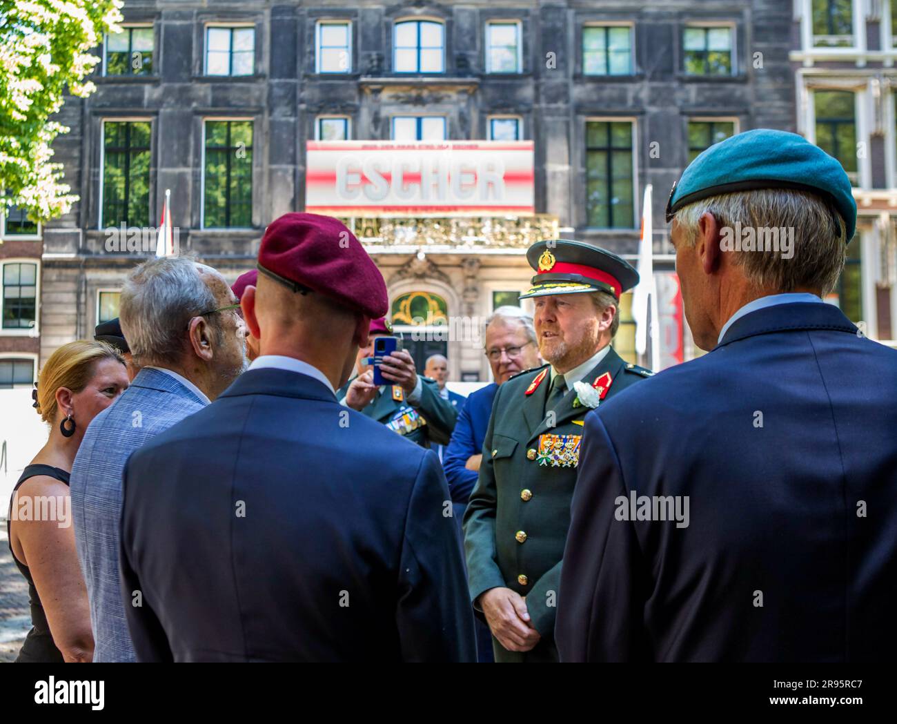 Den Haag, Niederlande. 24. Juni 2023. König Willem-Alexander der Niederlande in Den Haag, am 24 ...