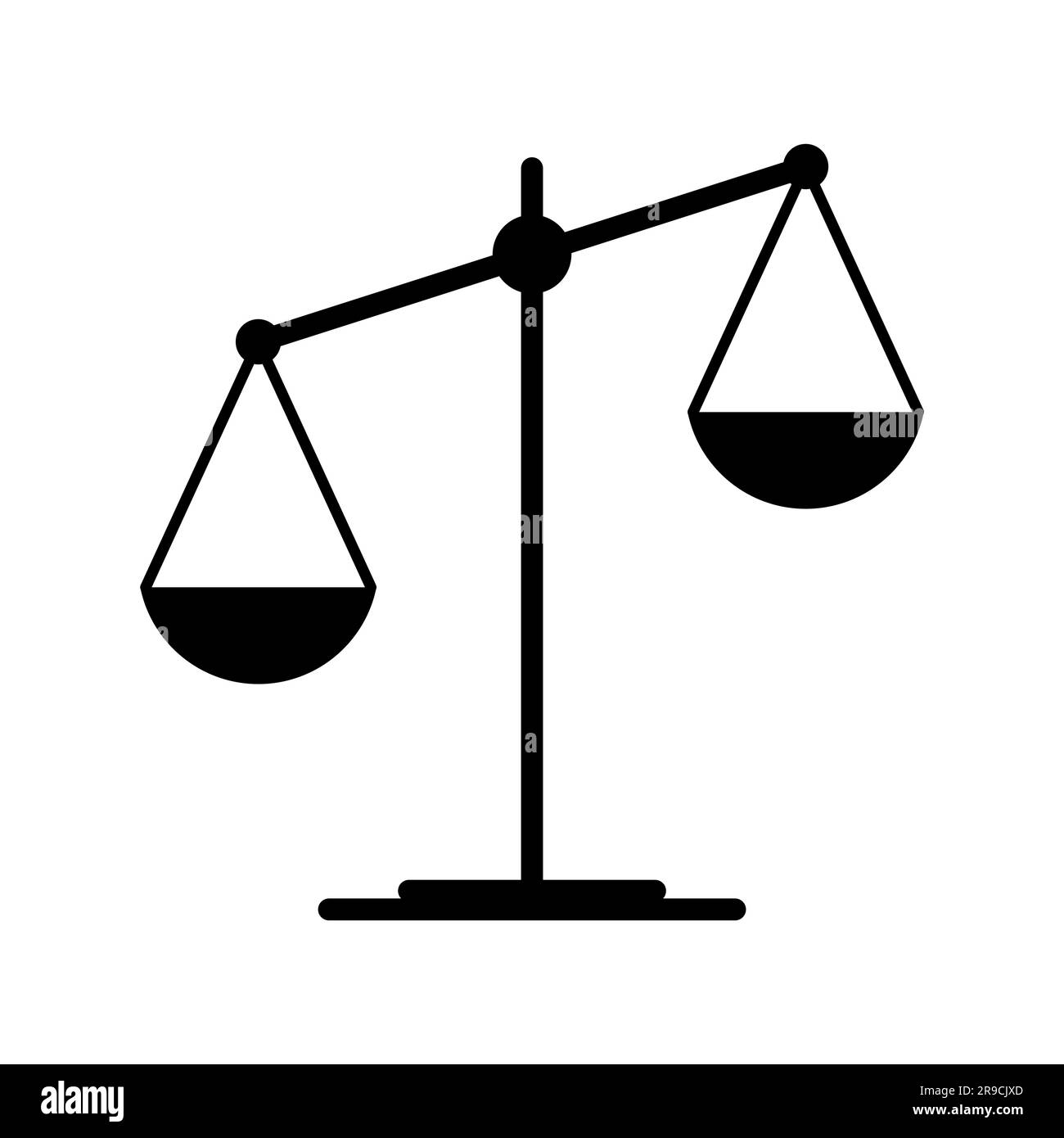 Scale Equal Symbol, Rechtsanwalt Kriminalität Web-Zeichen, Schutz ...