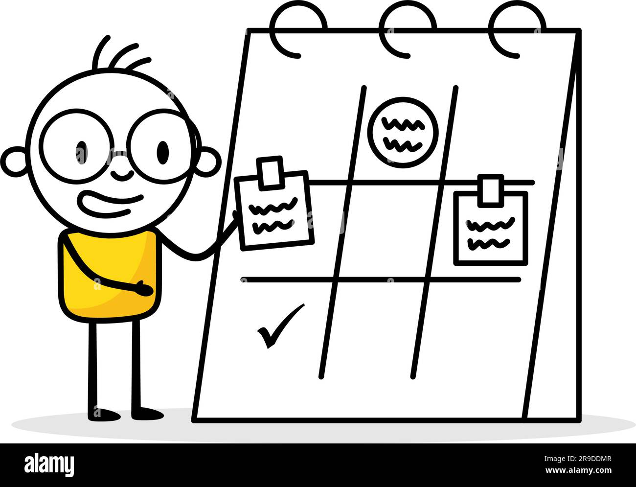 Organizing working process -Fotos und -Bildmaterial in hoher Auflösung ...