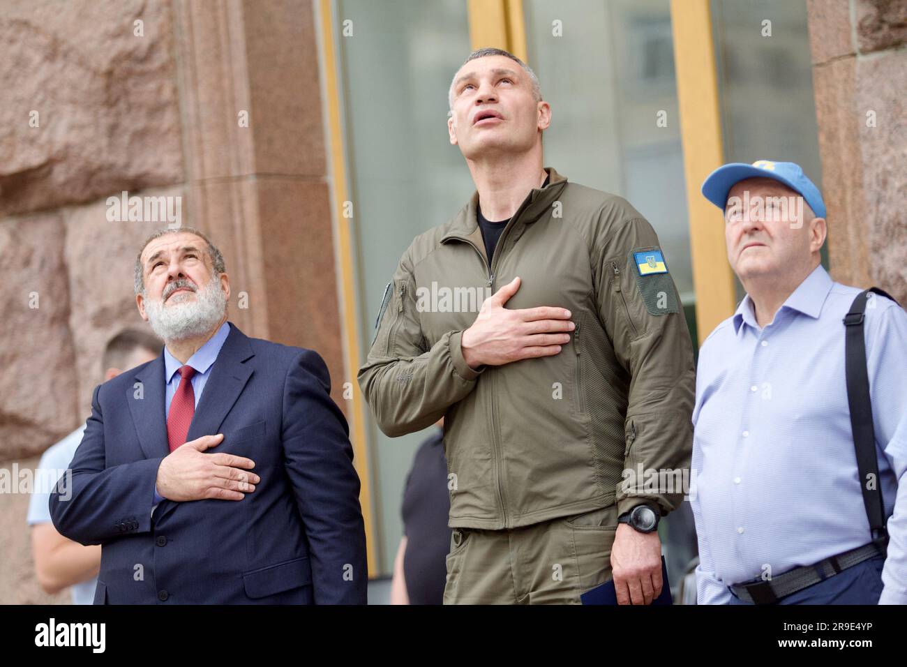 Nicht exklusiv: KIEW, UKRAINE - 26. JUNI 2023 - Vorsitzender der Mejlis des Krim-Tatar-Volkes ...