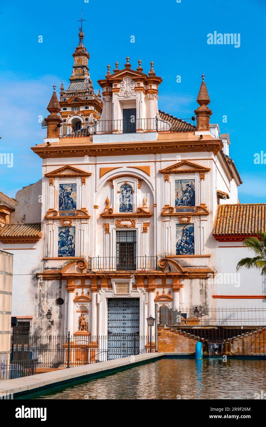Sevilla, Spanien-24. FEBRUAR 2022: Hospital de la Caridad ist ein ...