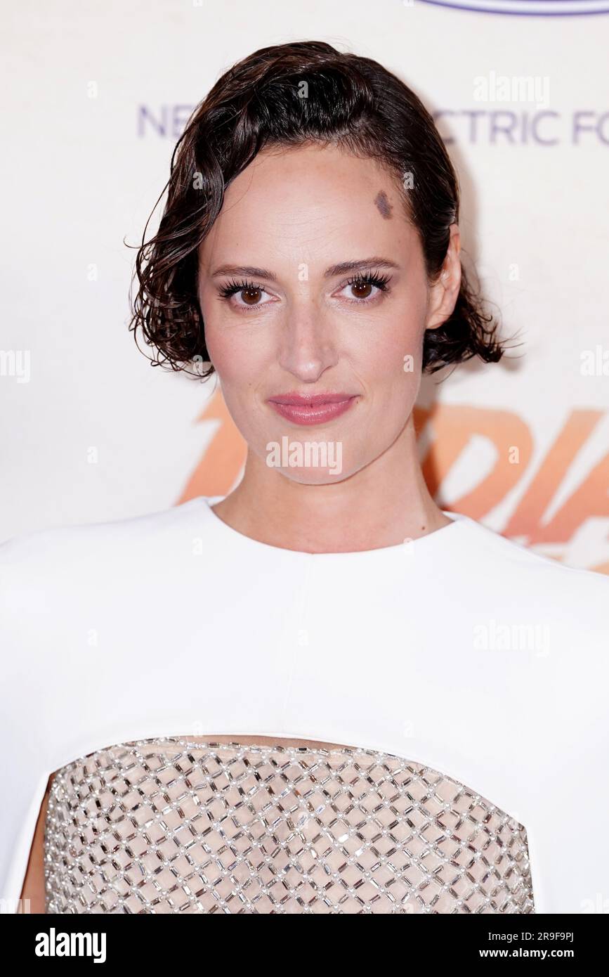 Phoebe Waller-Bridge kommt zur britischen Premiere von Indiana Jones ...