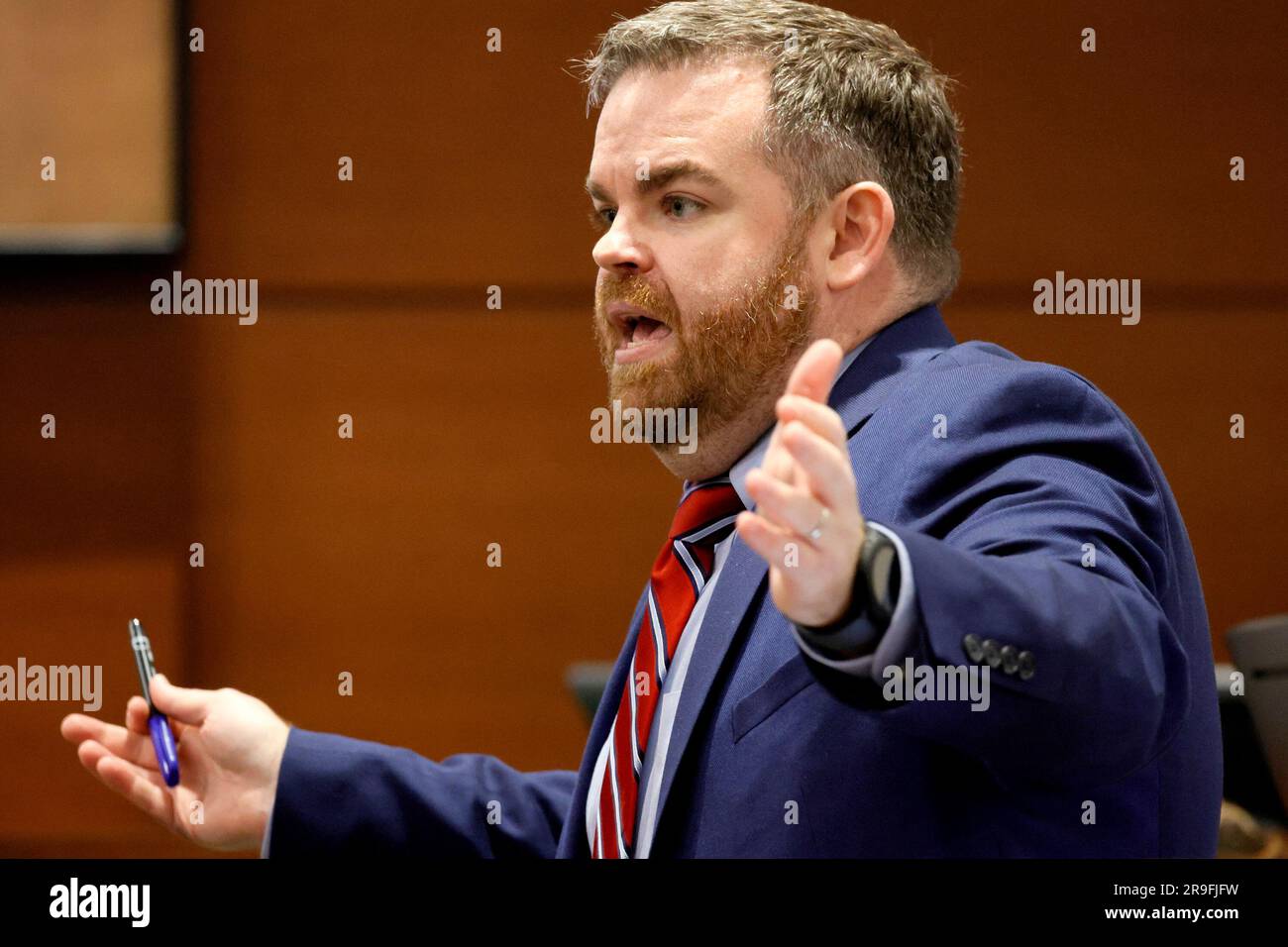 Assistant State Attorney Christopher Killoran gives his closing ...