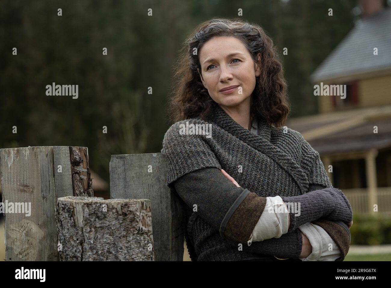 OUTLANDER, Caitriona Balfe (Staffel 7, ep. 702, ausgestrahlt am 23 ...