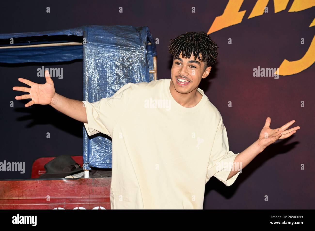 Ethann Isidore nimmt am 26. Juni 2023 im französischen Paris an der ...