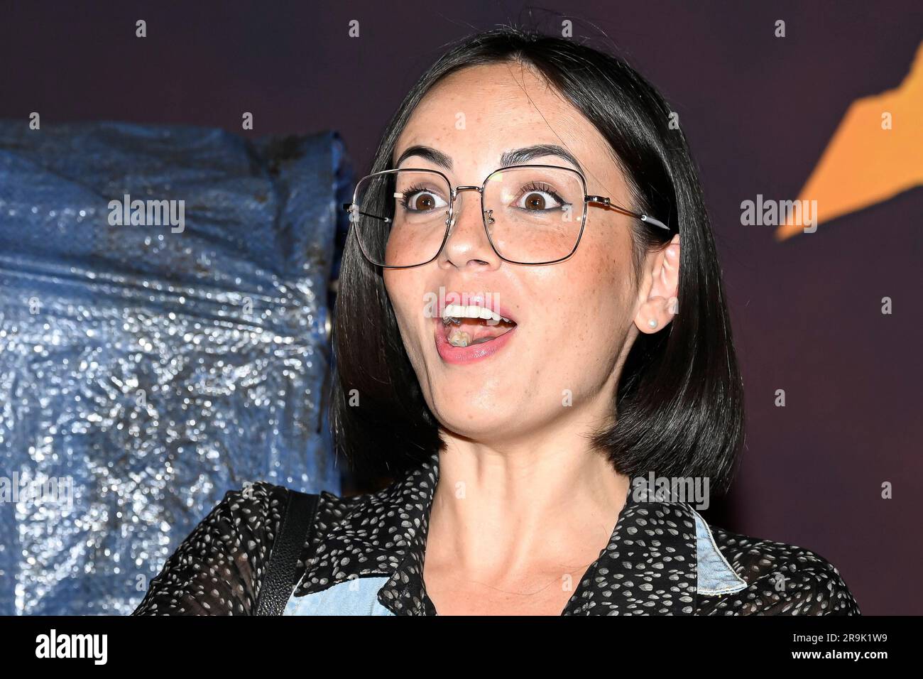 Agathe Auproux nimmt am 26. Juni 2023 im französischen Paris an der ...