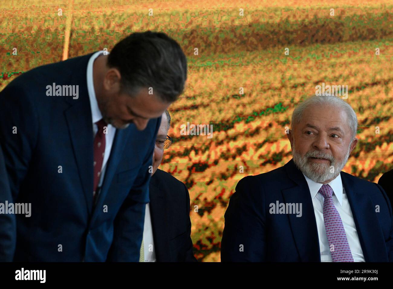 DF - BRASILIA - 06/27/2023 - BRASILIA, STARTZEREMONIE FÜR DEN ANBAUPLAN 2023/2024 ...