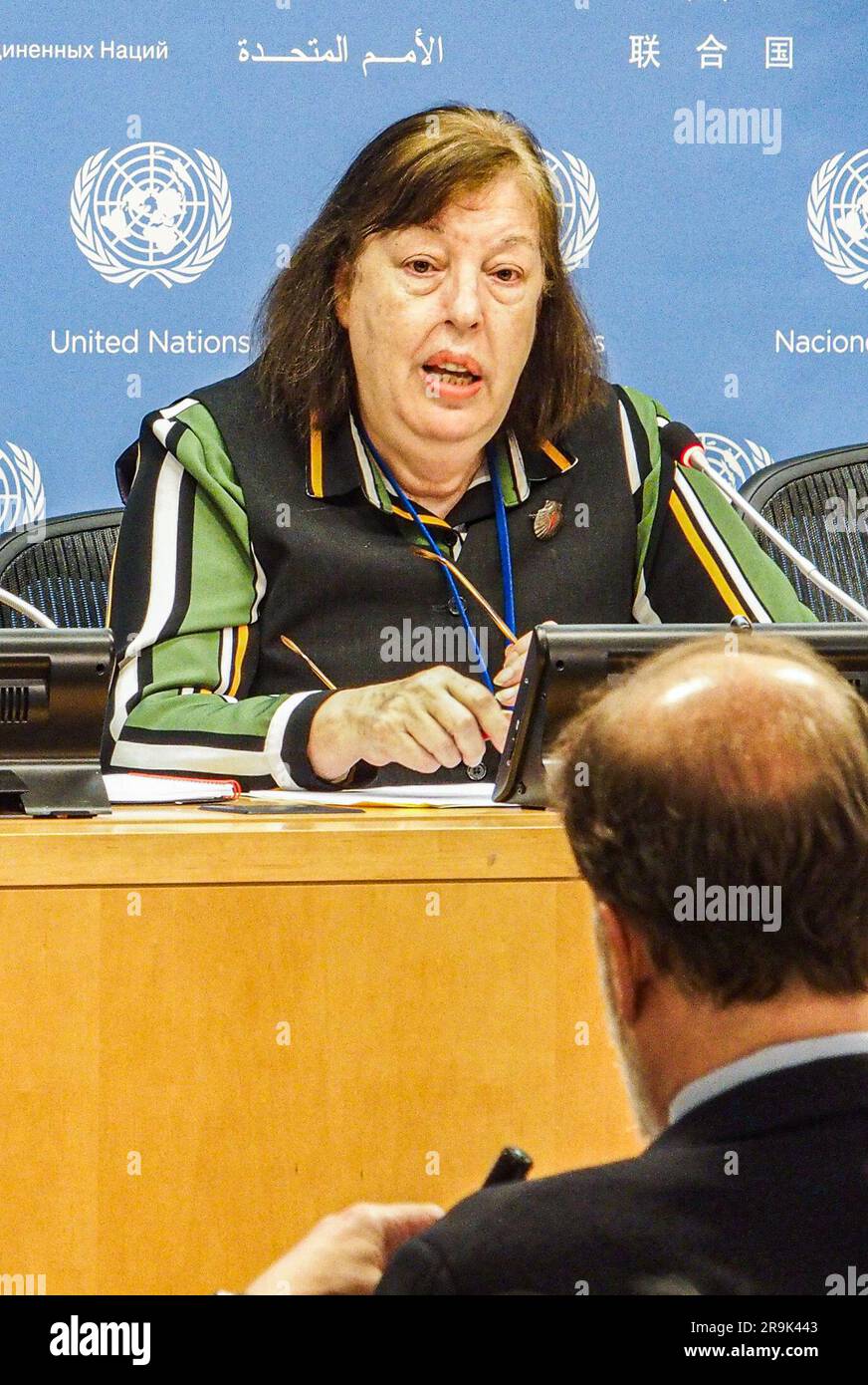 New York, New York, USA. 27. Juni 2023. VIRGINIA GAMBA ...