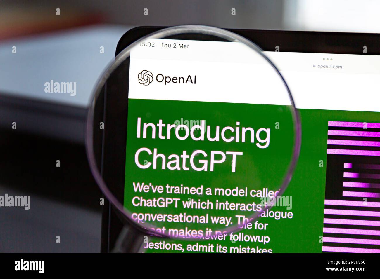 Openai chatgpt -Fotos und -Bildmaterial in hoher Auflösung – Alamy