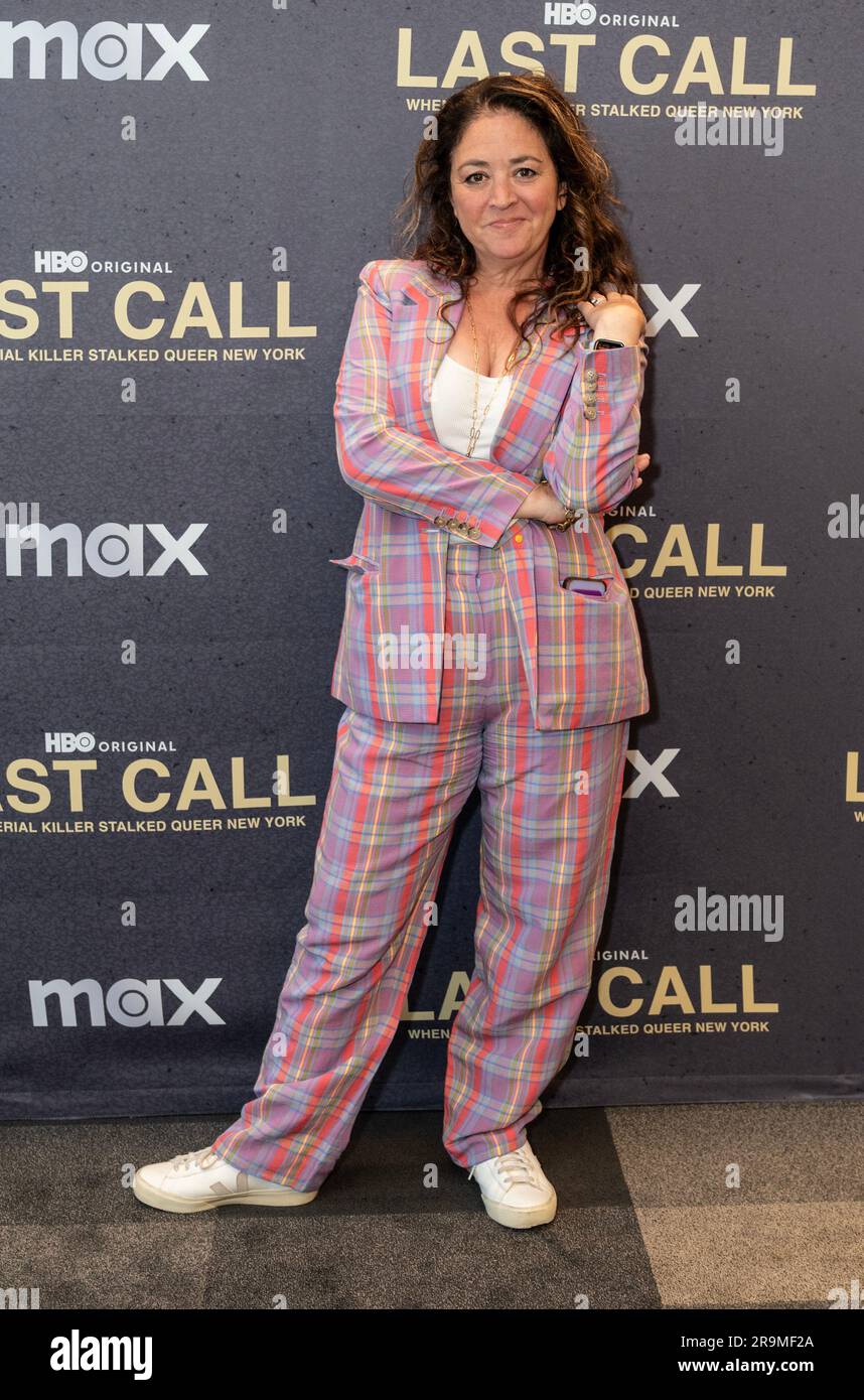 Liz Garbus nimmt am 27. Juni 2023 an der Premiere des HBO-Dokumentarfilms „LAST CALL: When A ...