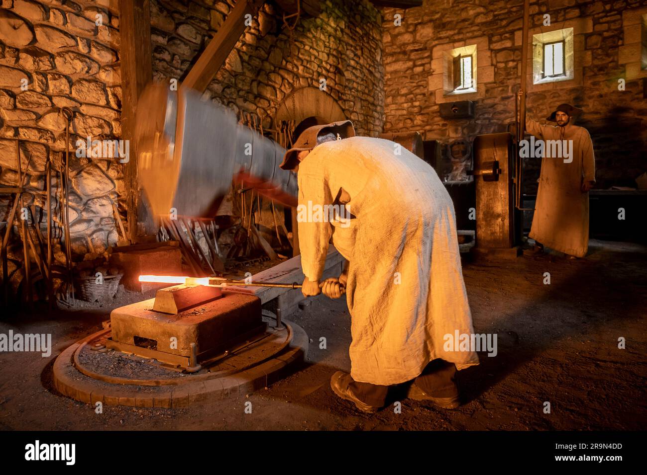 Ferrería de Mirandaola. Alte Gießerei. Parque y Ferrería de Mirandaola ...