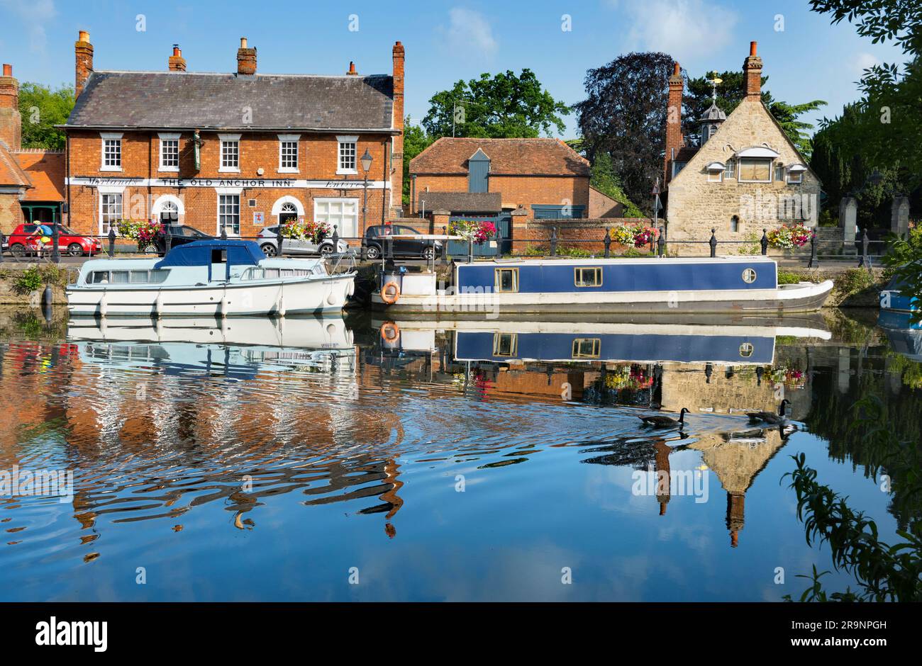 Saint Helen's Wharf ist ein bekannter Schönheitsort an der Themse ...