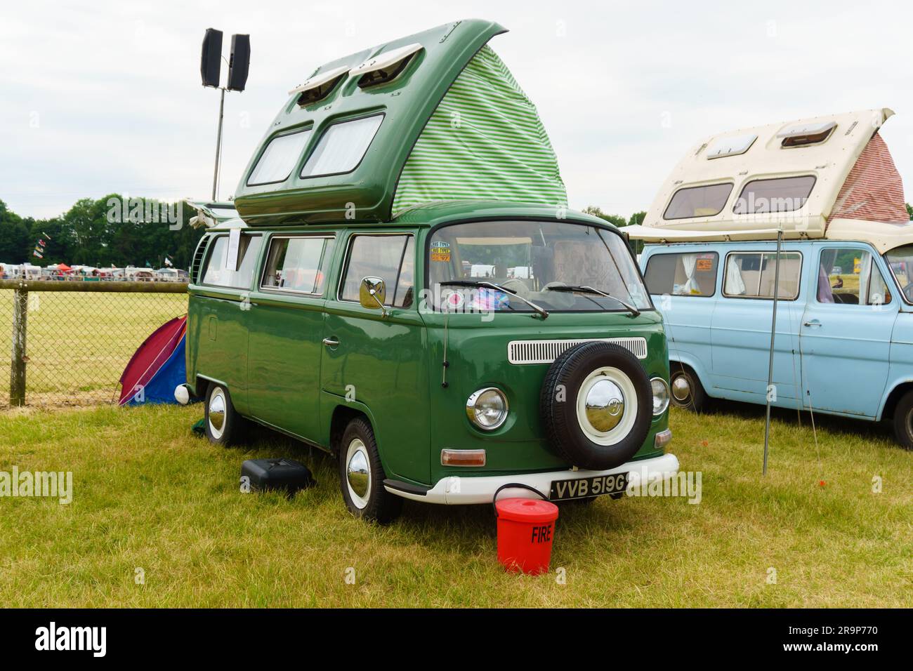 Volkswagen Typ 2 Wohnmobil Microbus ein klassisches deutsches Fahrzeug ...