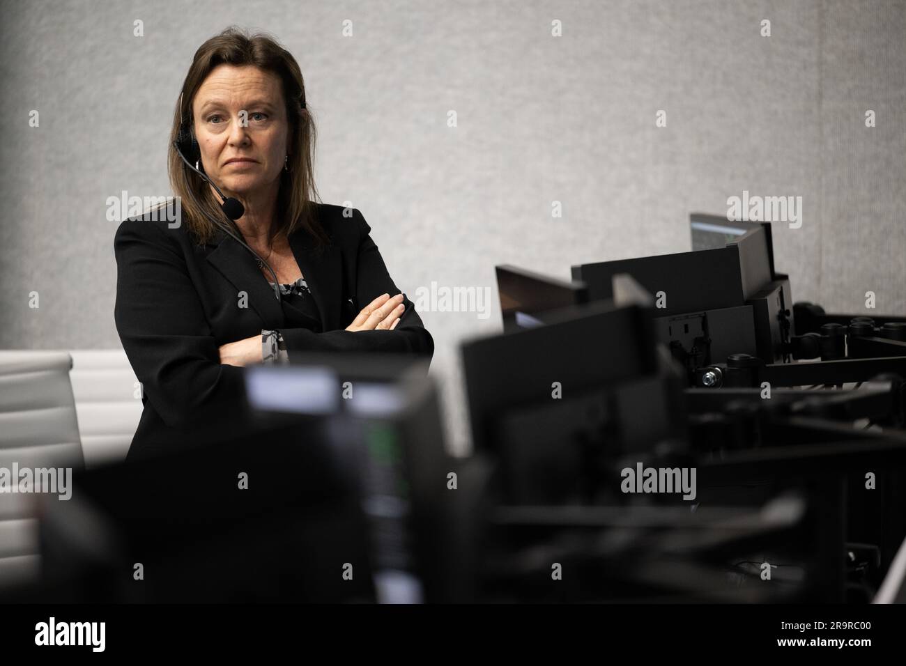 Start der NASA-SpaceX Crew-6. Dina Contella, Operations Integration ...