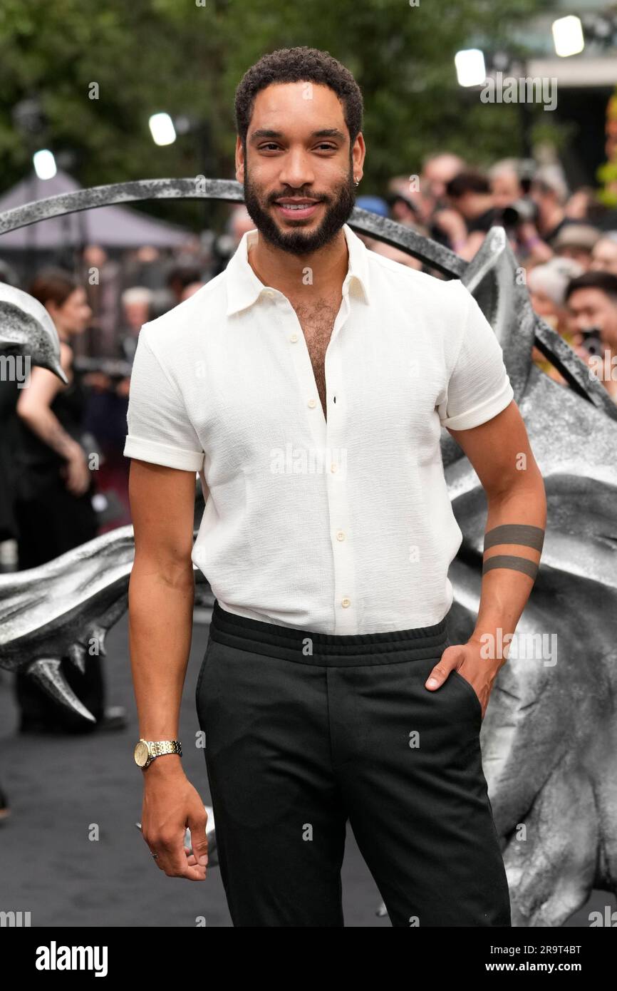 Royce Pierreson poses for photographers upon arrival at the World ...