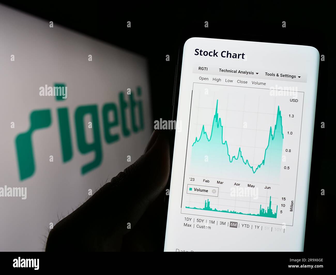 Rigetti computing logo -Fotos und -Bildmaterial in hoher Auflösung – Alamy