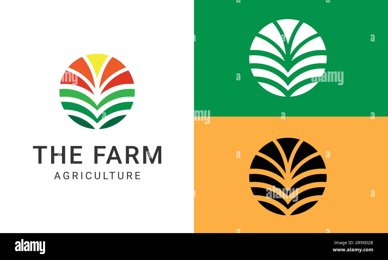 Rote traktorfarm Stock-Vektorgrafiken kaufen - Alamy