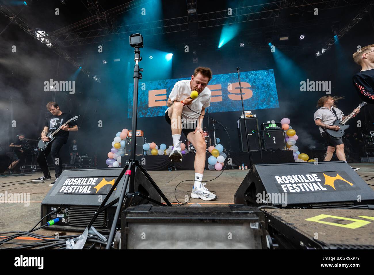 Roskilde, Dänemark. 29. Juni 2023. Die dänische Hardcore-Band EYES ...