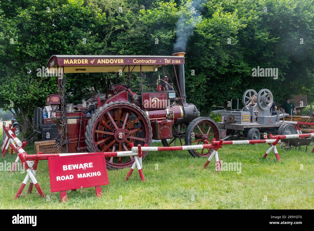 Dene Rally Steam and Vintage Show, 10. Jahrestag der Rallye im Juni ...