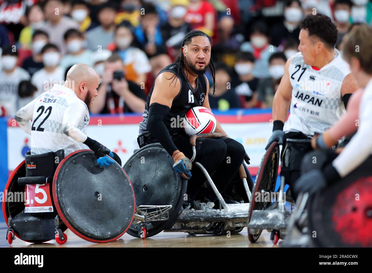 Tokio, Japan. 29. Juni 2023. Hayden Barton-Cootes (NZL) Rollstuhl-Rugby ...