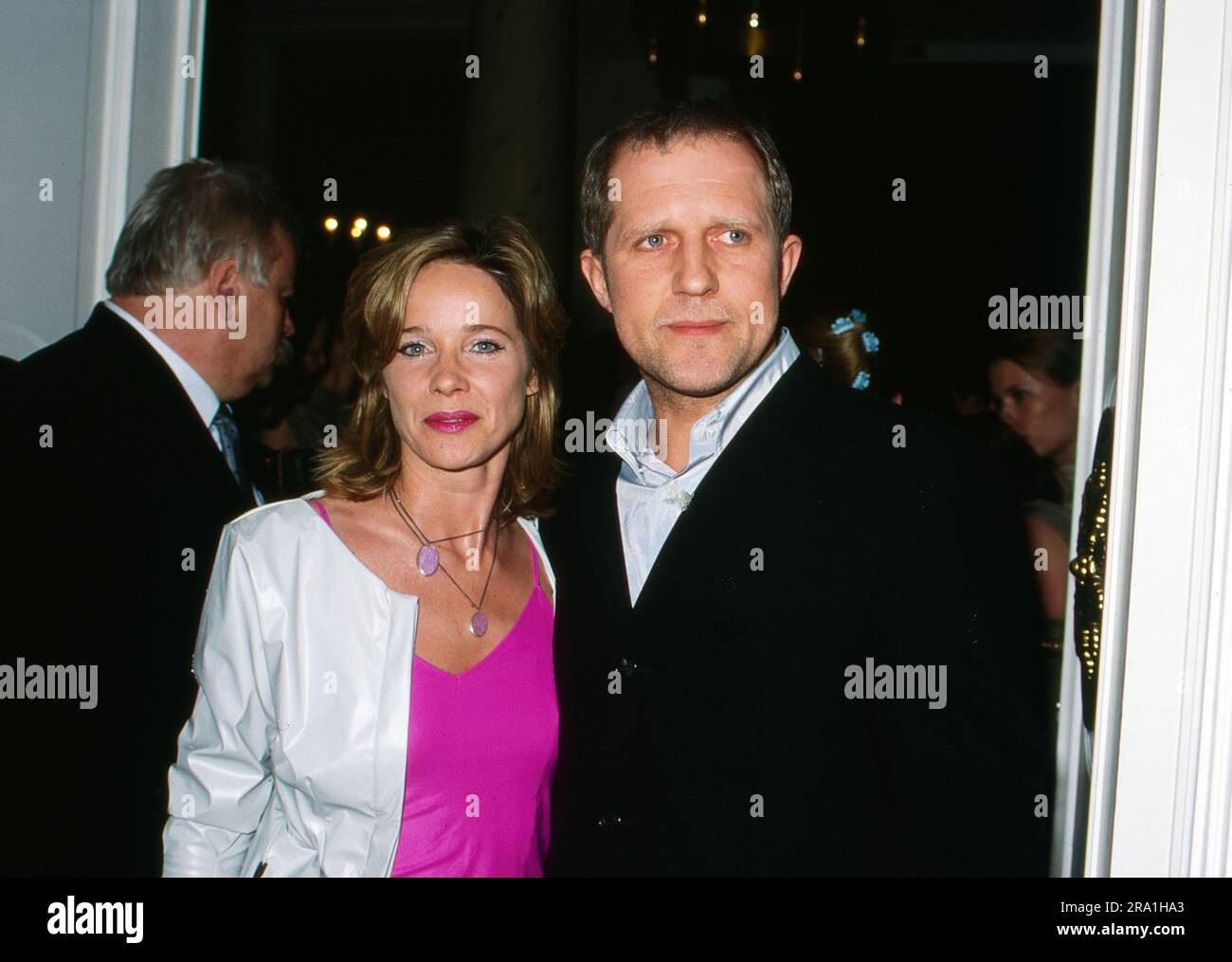 Ann Kathrin Kramer, deutsche Schauspielerin, mit Kollege und Ehemann Harald Krassnitzer ...