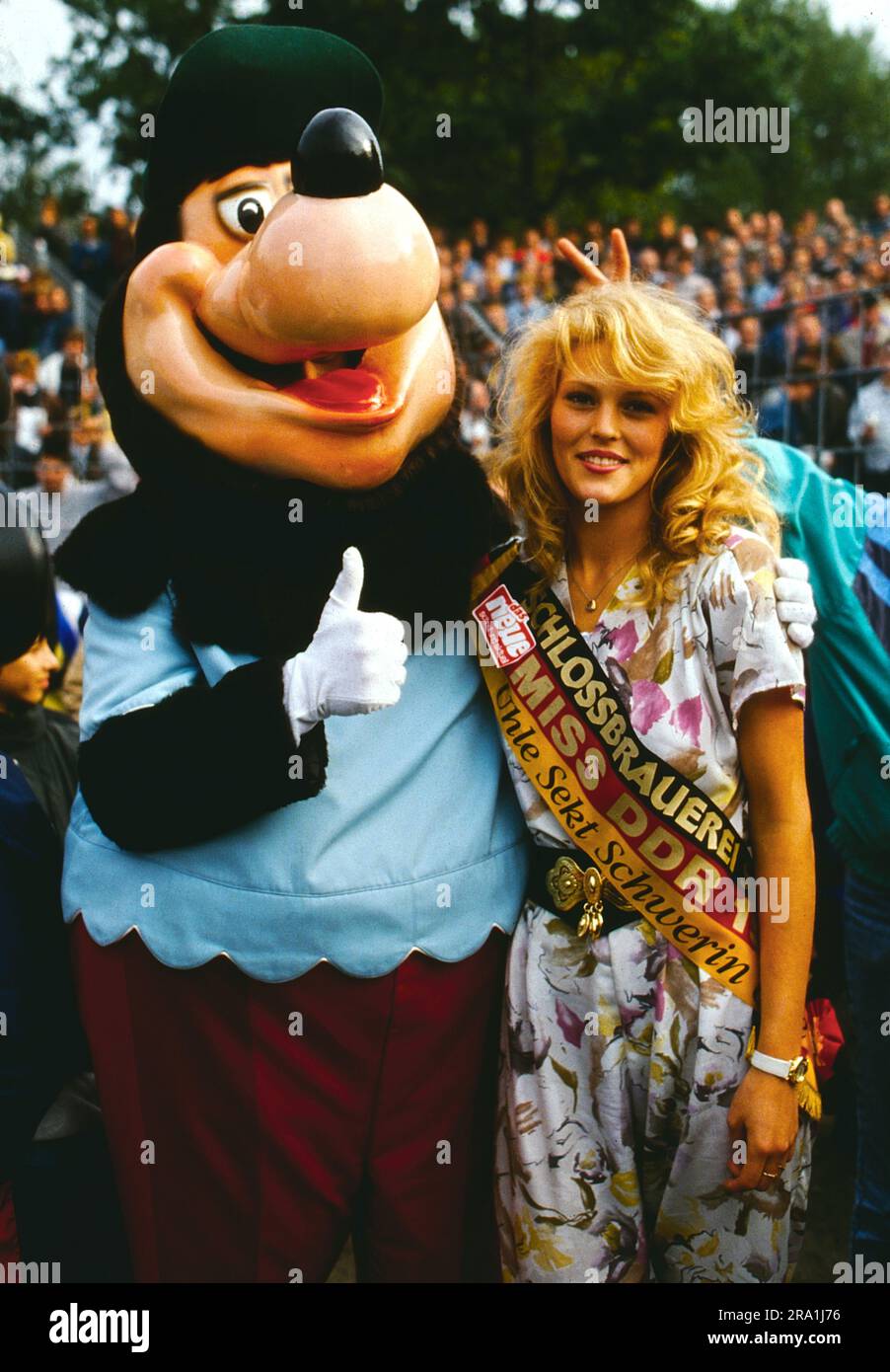 Leticia Koffke, deutsches Fotomodell und Schönheitskönigin, war 1990 in ...