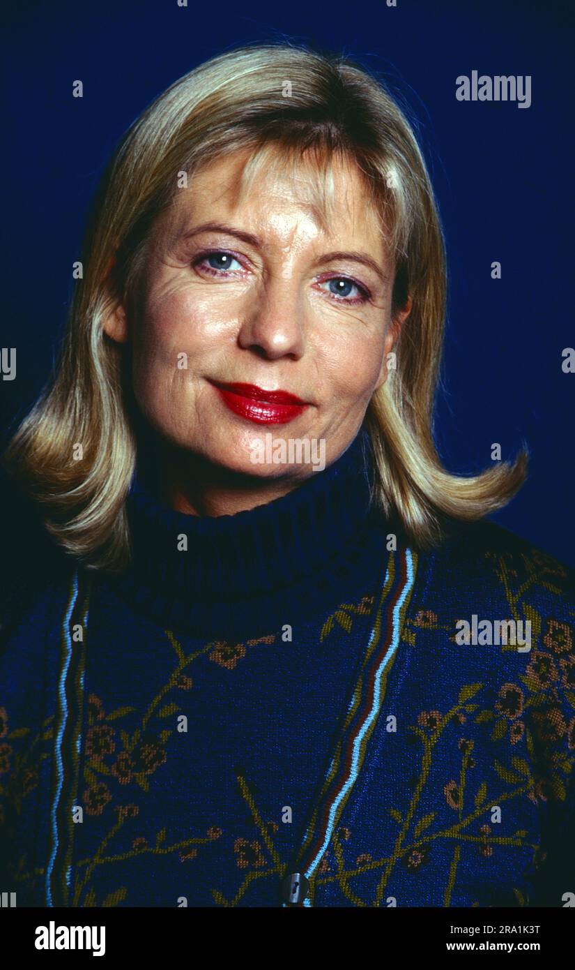 Sabine Postel, deutsche Schauspielerin, Portrait, Deutschland, ca. 1997 ...