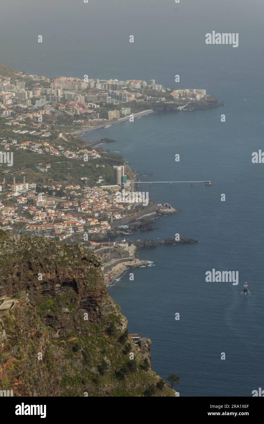 Blick auf Funchal, Insel Madeira Stockfotografie - Alamy